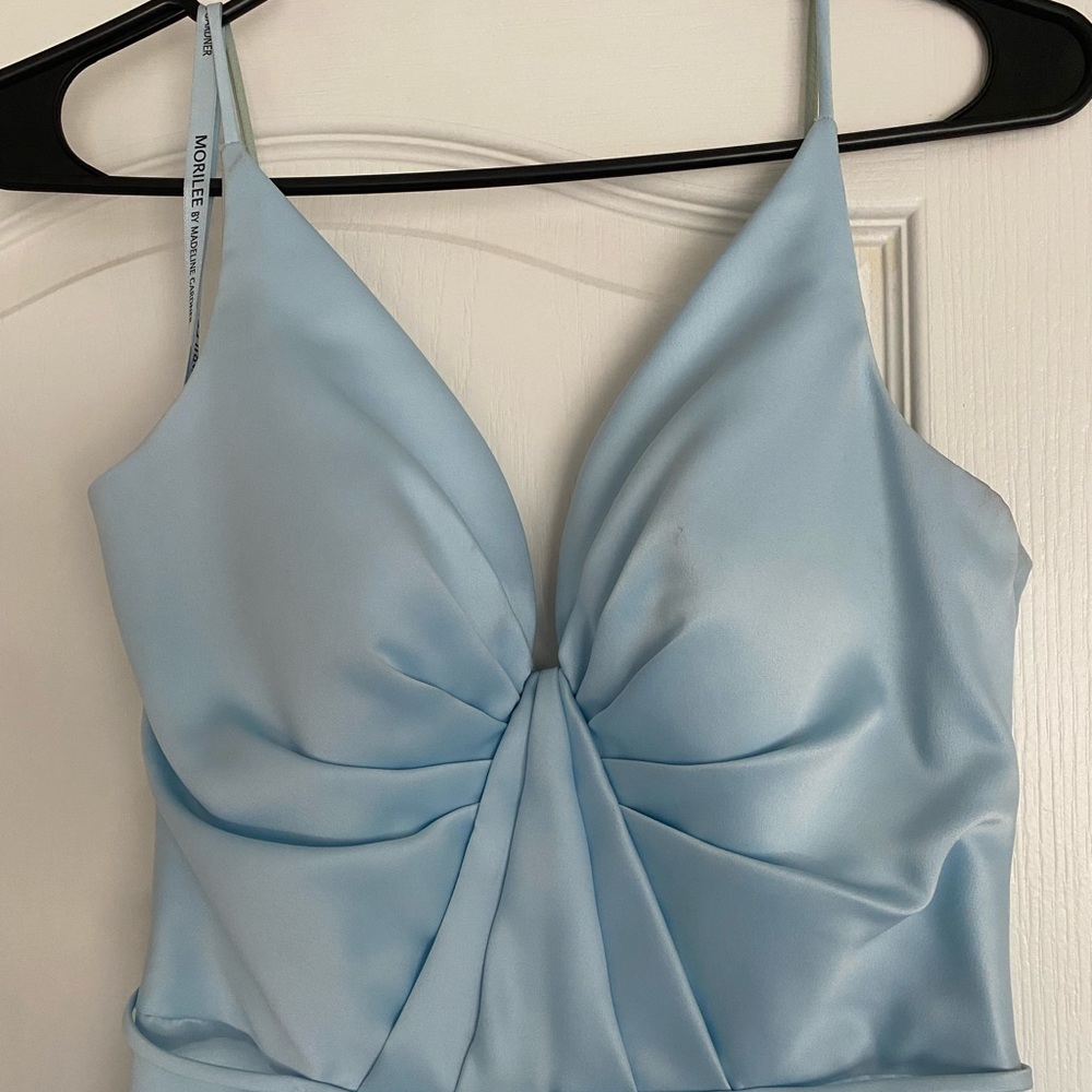 Morilee Ice Blue Formal Dress - Gem